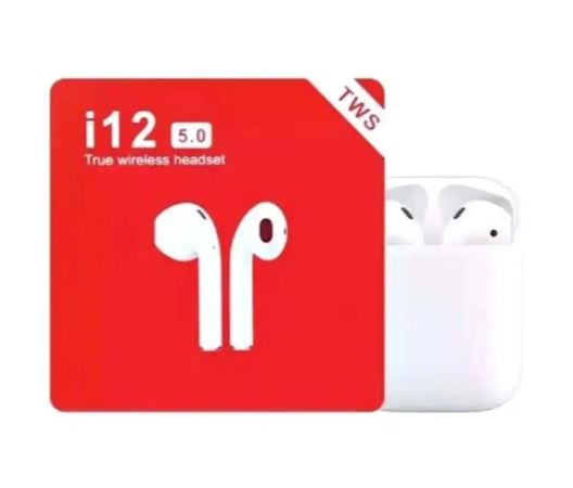 i12 Wireless Earbuds 5.0 Bluetooth Version